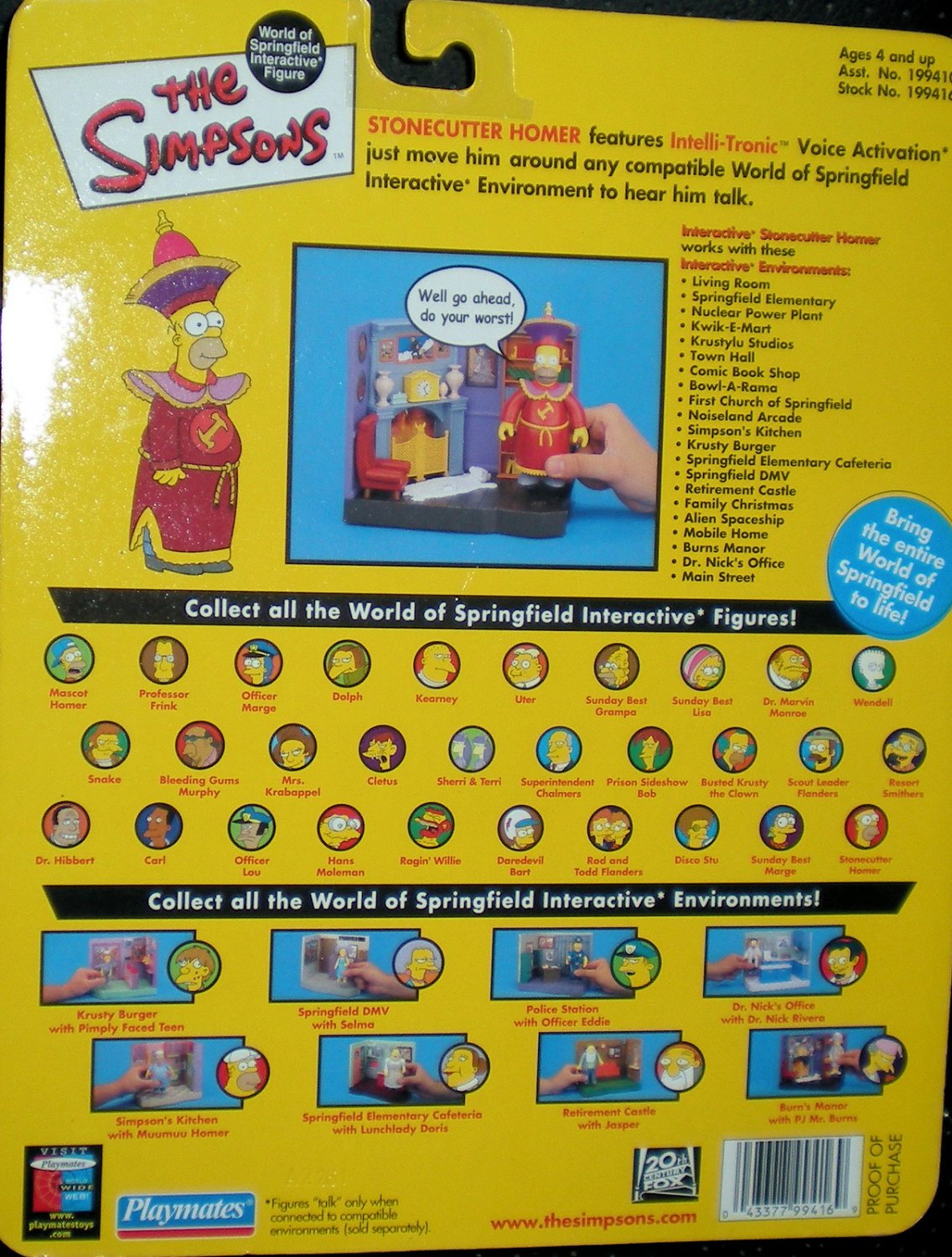 Simpsons - Homer Simpson ( Stone Cutter Homer)