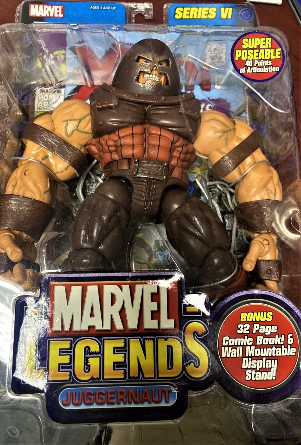 Marvel Legends Juggernaut Action figure - Series VI 6 X-Men - ToyBiz, 2004