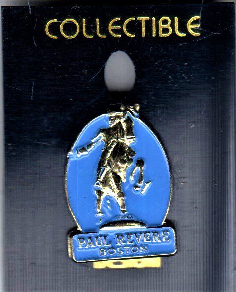 Travel Pin - Boston Colletors Pin - Paul Revere