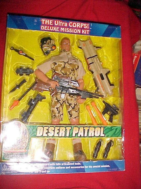 The Ultra Corps! Deluxe Mission Kit - Desert Patrol action figure
