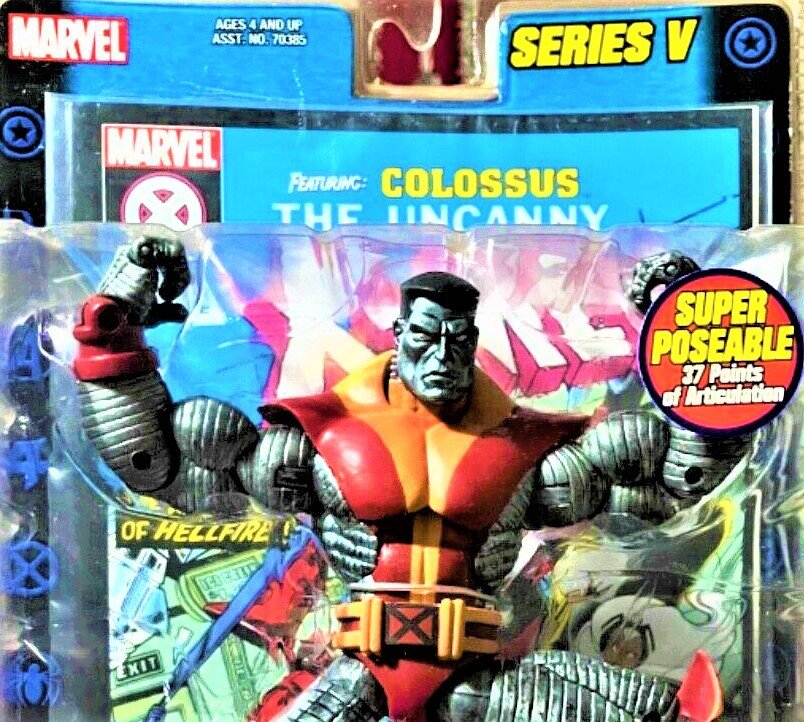 COLOSSUS Marvel Legends X-Men 5 Series V Toy Biz 6" COLOSSUS