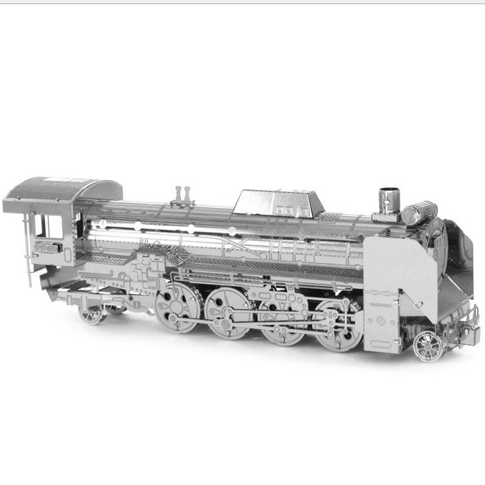 3D Model D51 Locomotive Puzzle Stainless Steel Model Kit