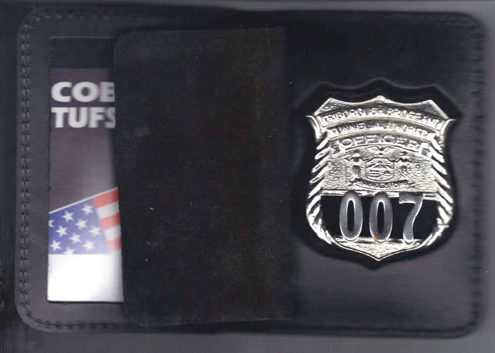 NYS TBTA Police Officer Badge Shield/ID Book Wallet (Badge Not Included)