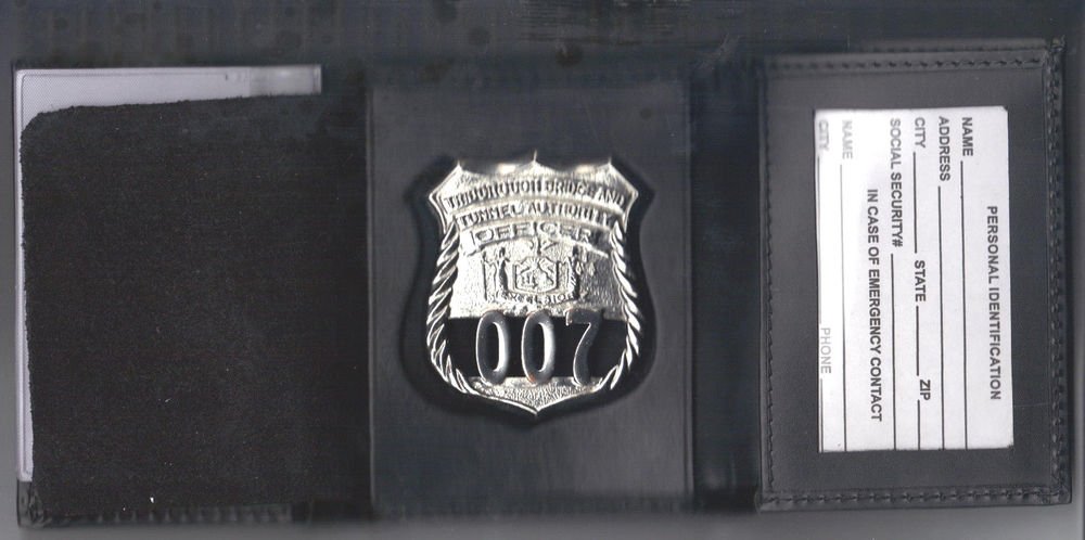 NYS TBTA Police Officer Tri-Fold money Wallet (Badge Not Included) CT07