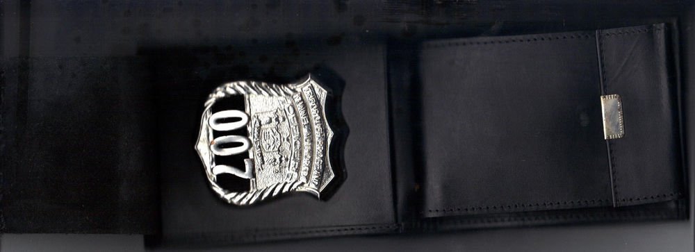 NYS TBTA Police Badge Shield/ID Billfold/Picture Wallet (Badge Not ...