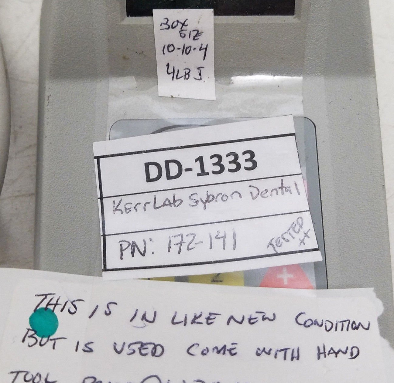 Kerr Belle de St Claire Dental/Jewelry Electric Ultra-Waxer 172-141 W/ Pen