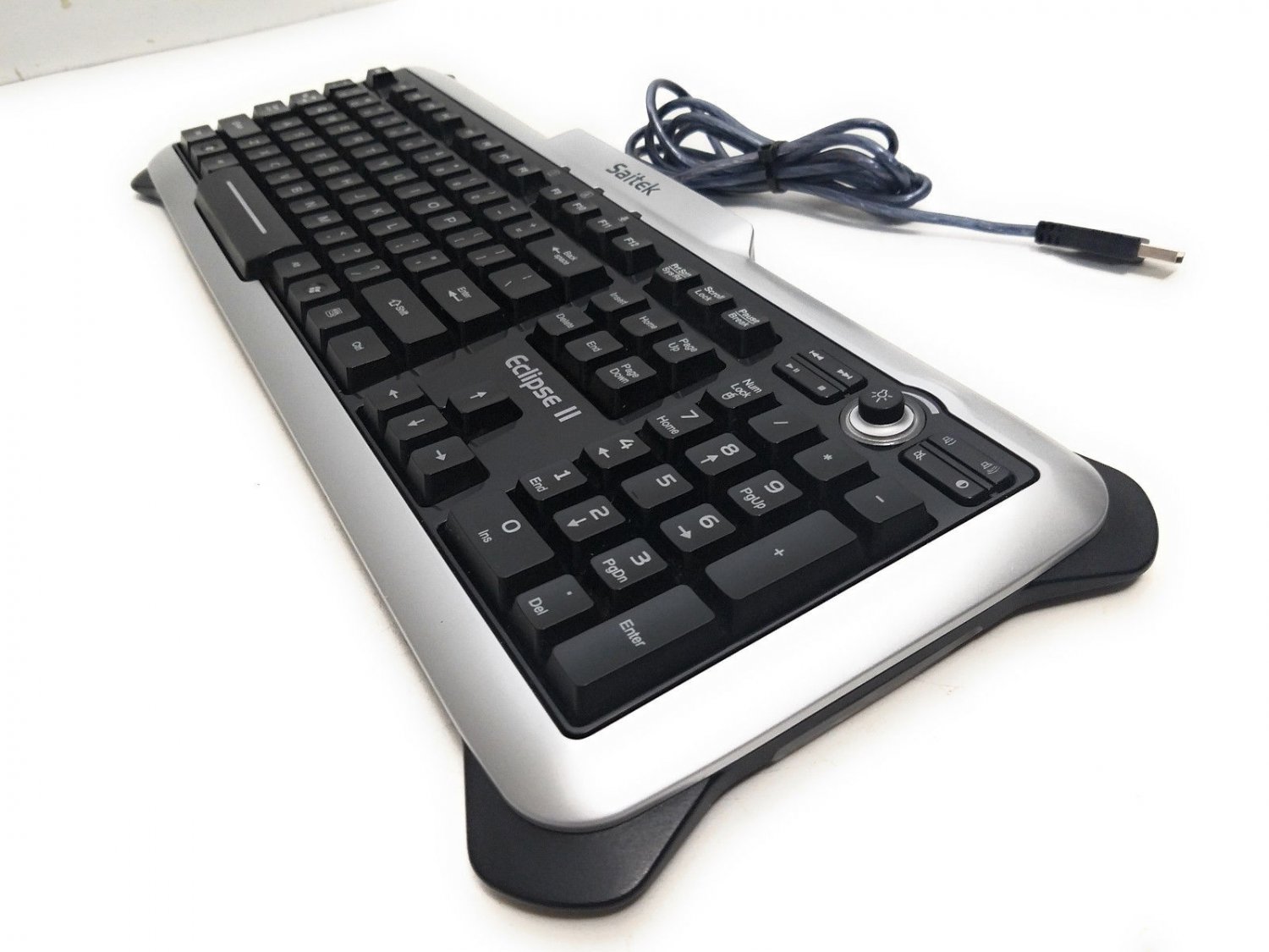 Saitek Eclipse Backlit Wired Keyboard PK02AV