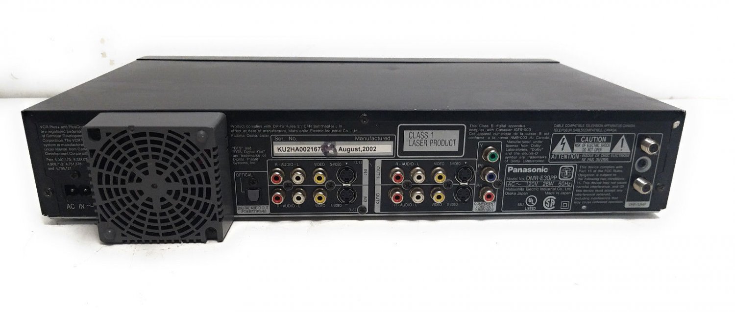 Panasonic DVD-R DVD Recorder DMR-E30 - For Parts