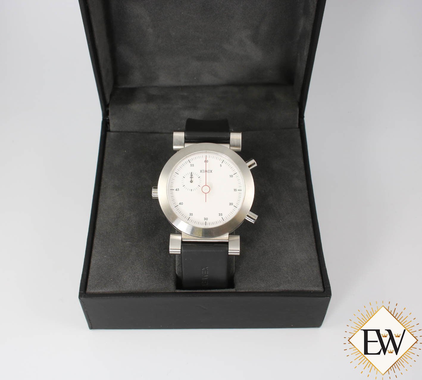 NEW XEMEX WATCH REVERSIBLE CHRONOGRAPH MODEL 501.03 Swiss Men RETAIL $995