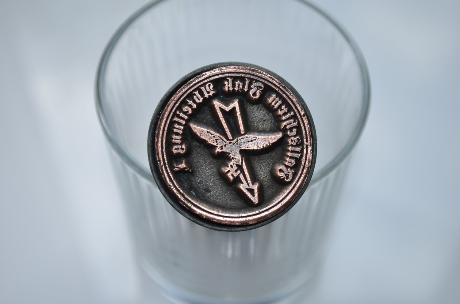 WWII GERMAN STAMP LUFTWAFFE FALLSCHIRM FLAK ABTEILUNG