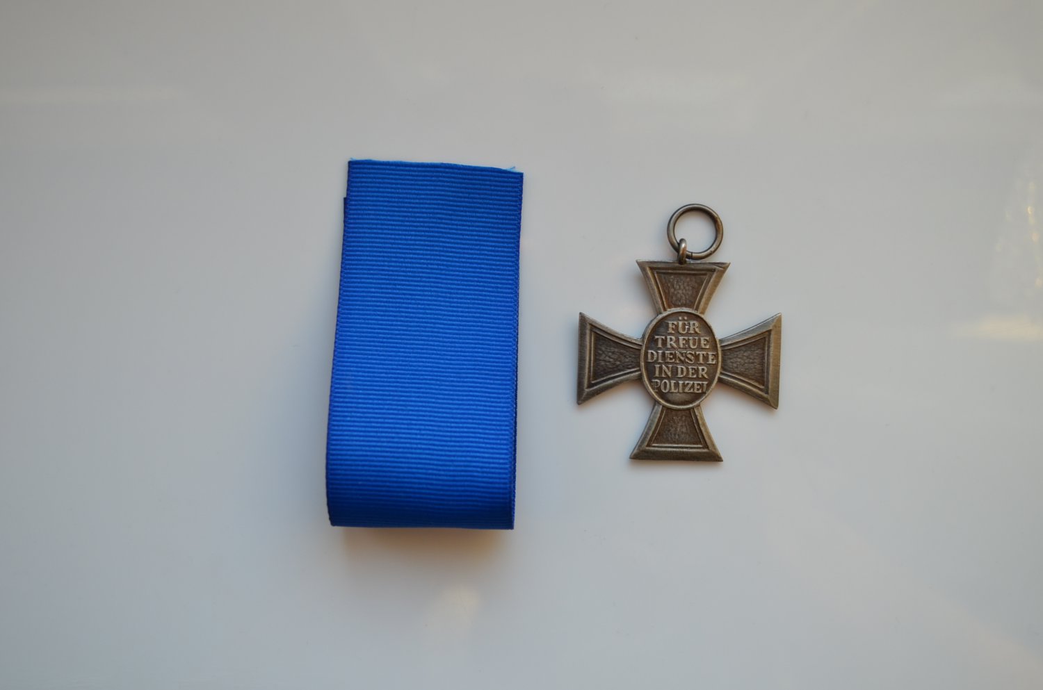 WWII GERMAN SILVER CROSS LONG SERVICE AWARDS OF THE POLICE