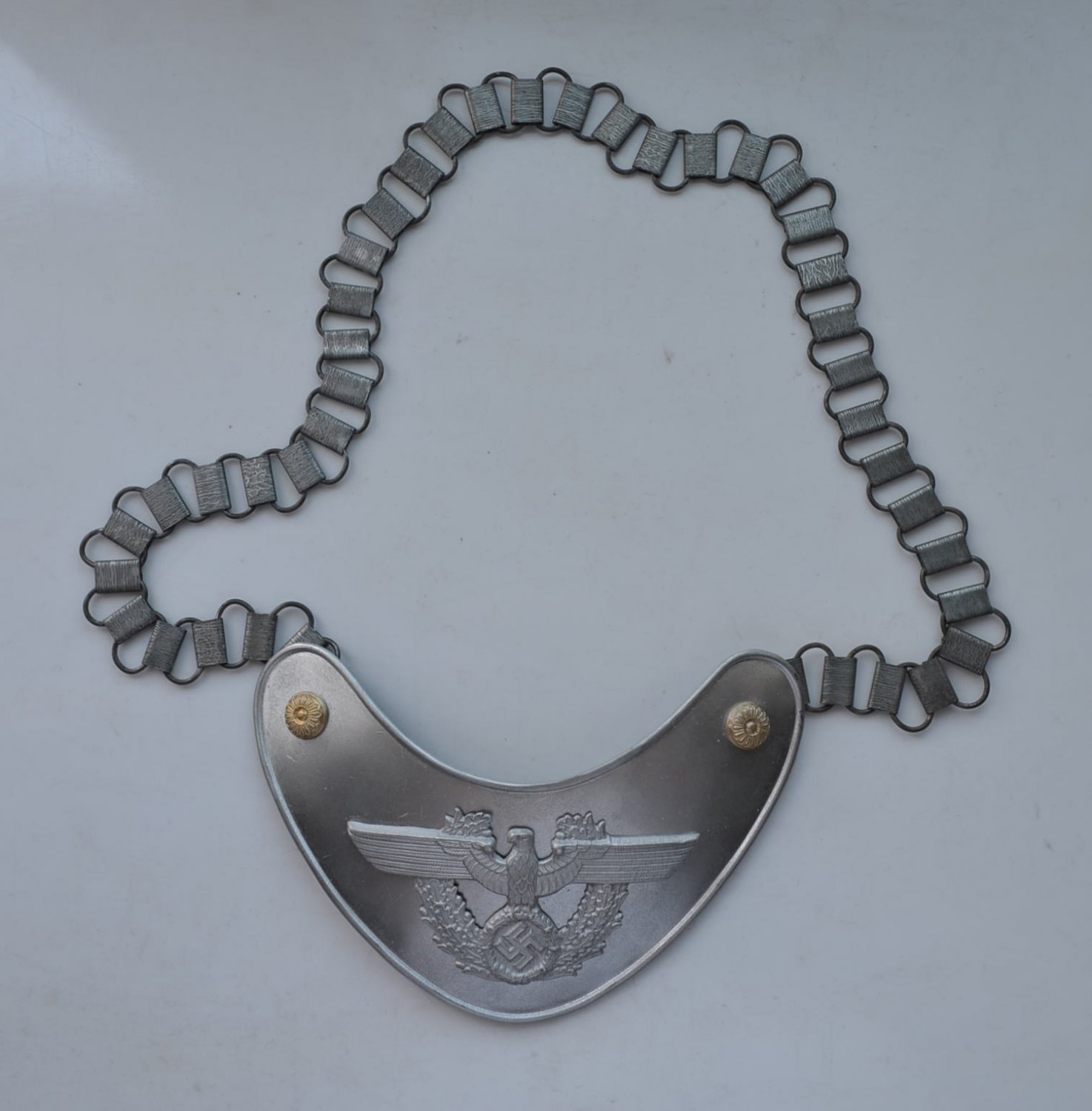 WW2 German gorget Police Polizei