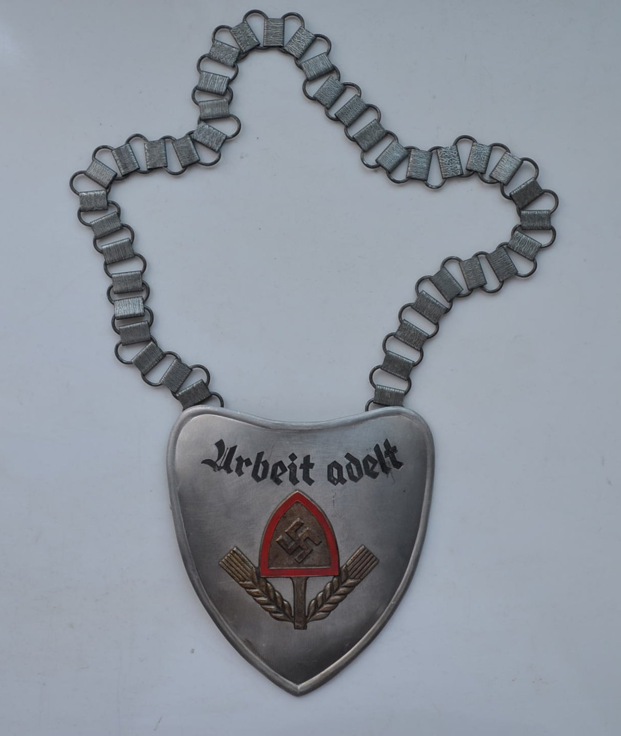 WW2 German gorget RAD Reichsarbeitsdienst