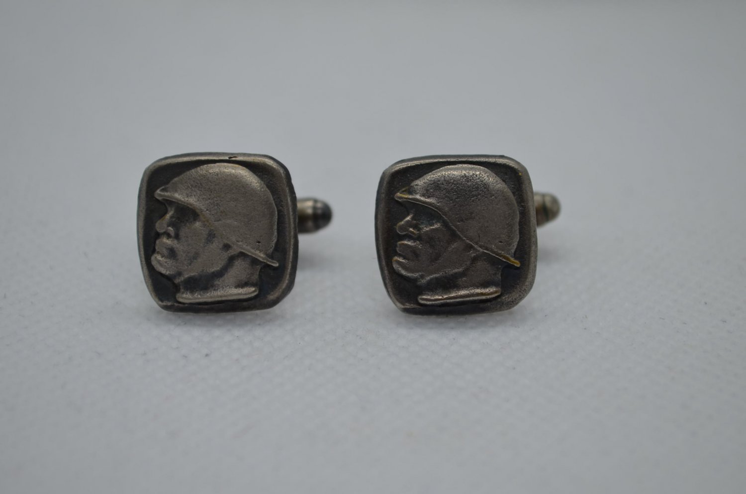 WW2 Cufflinks Benito Mussolini
