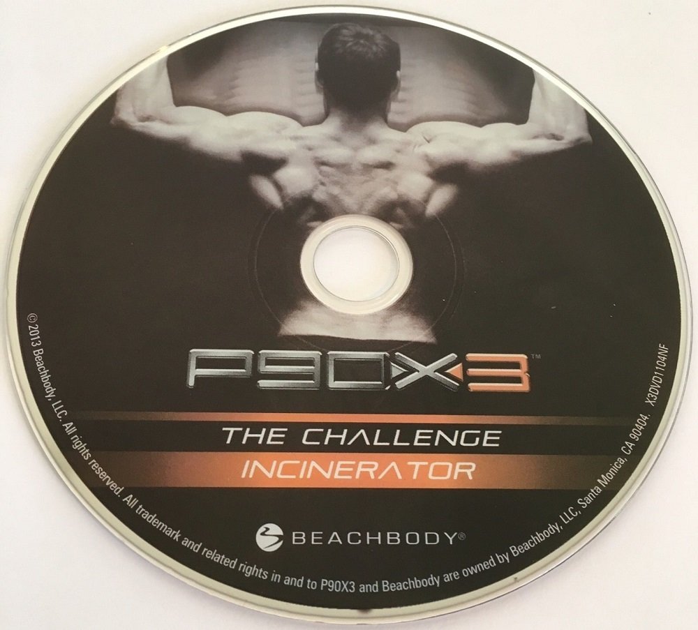 Beachbody P90X3 The Challenge & Incinerator Replacement Disc DVD.