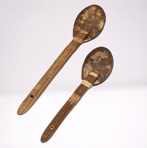 Filipino native sandok Bao Soup Spoon handmade in coconut shell - 3 pcs Set