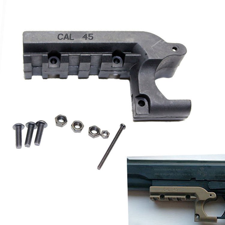 Airsoft Pistol Picatinny Rail Adapter Laser Mount Flashlight for COLT ...