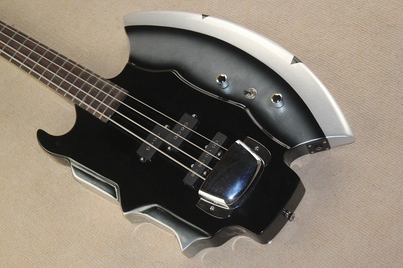 Gene Simmons Cort Style Axe Bass Guitar 4 String Signature Rock KISS ...