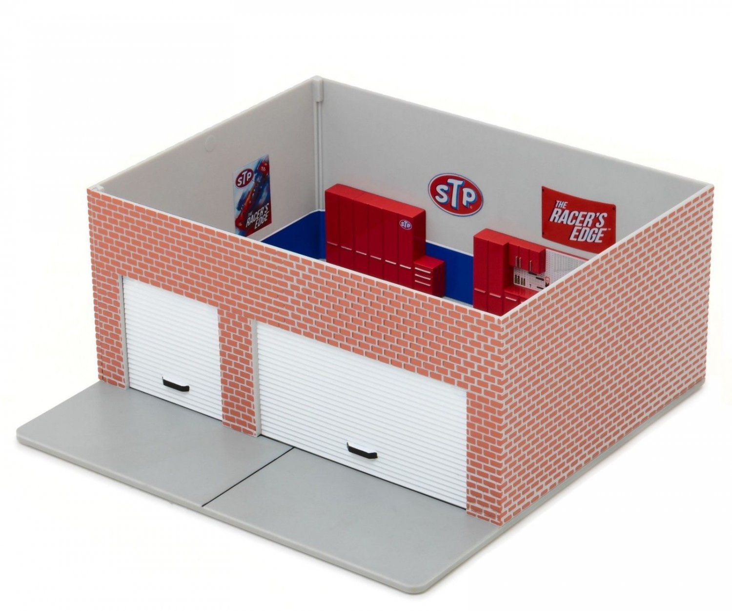 1:64 Greenlight *MECHANICS CORNER* STP GARAGE Workshop Diorama Building ...