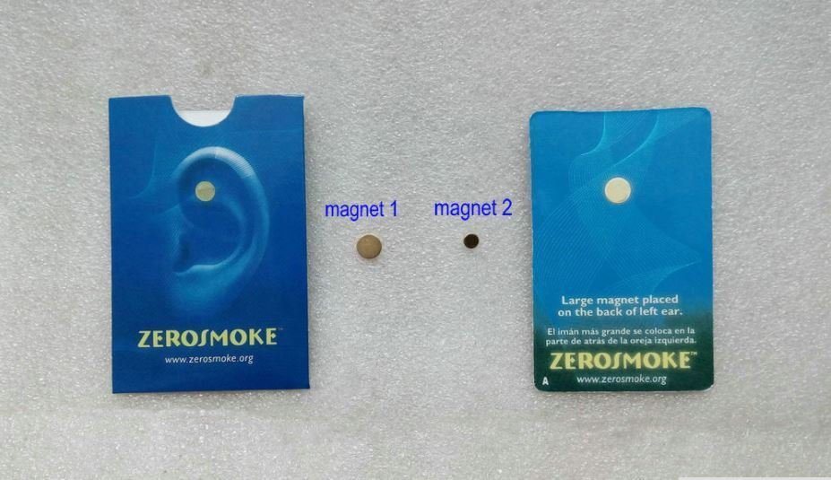 ZeroSmoke - Magnet Auricular Quit Smoking ( STANDARD SHIPPING )