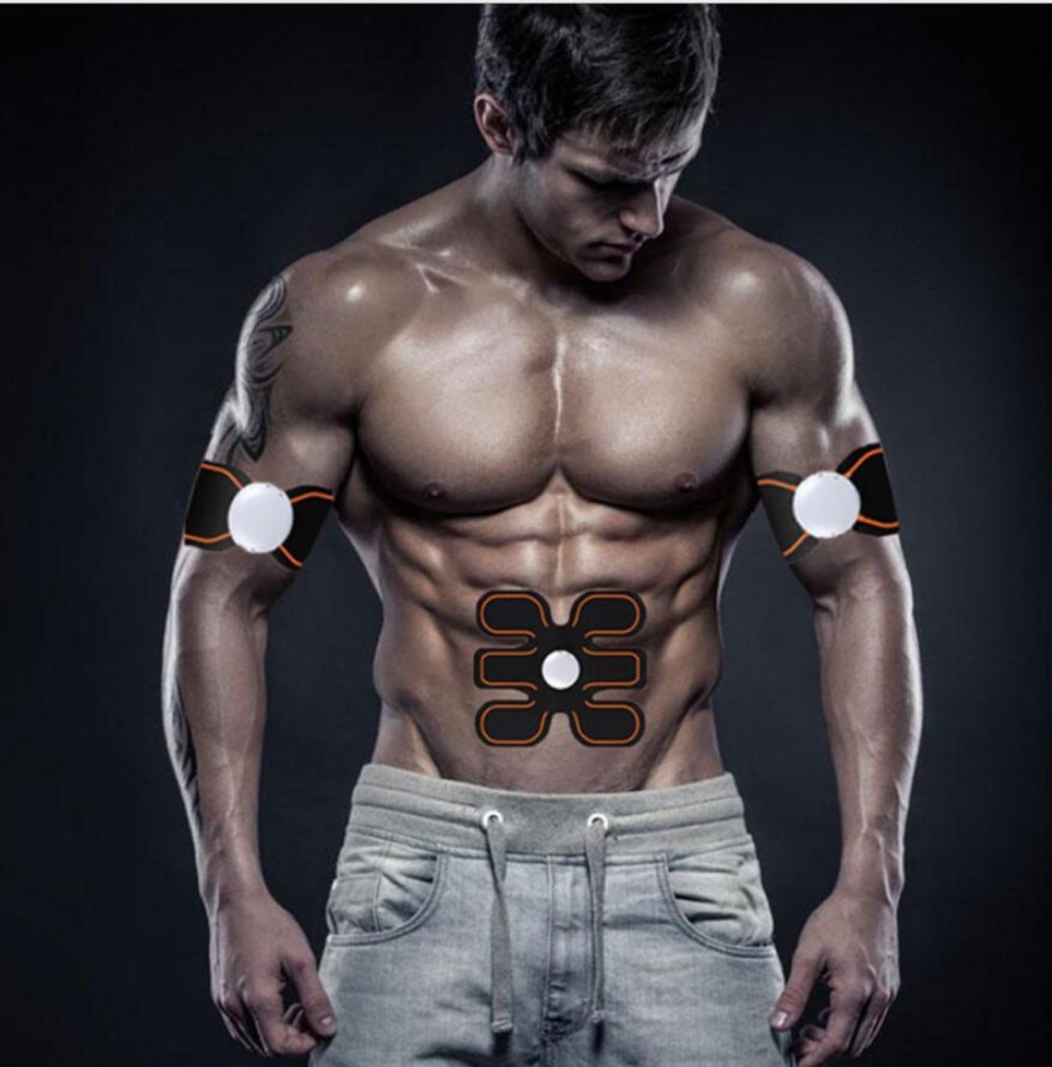 Muscle Stimulator Therapy Massager Machine Electric Pulse Pain Relief ...