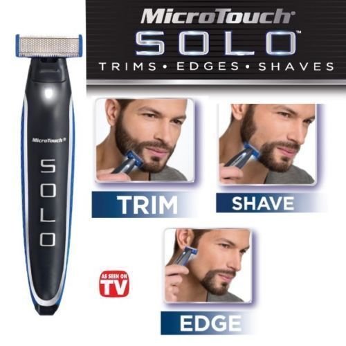 Micro Touch Solo Pro Razor Smart Safe Men Shaver Rechargeable Shaver