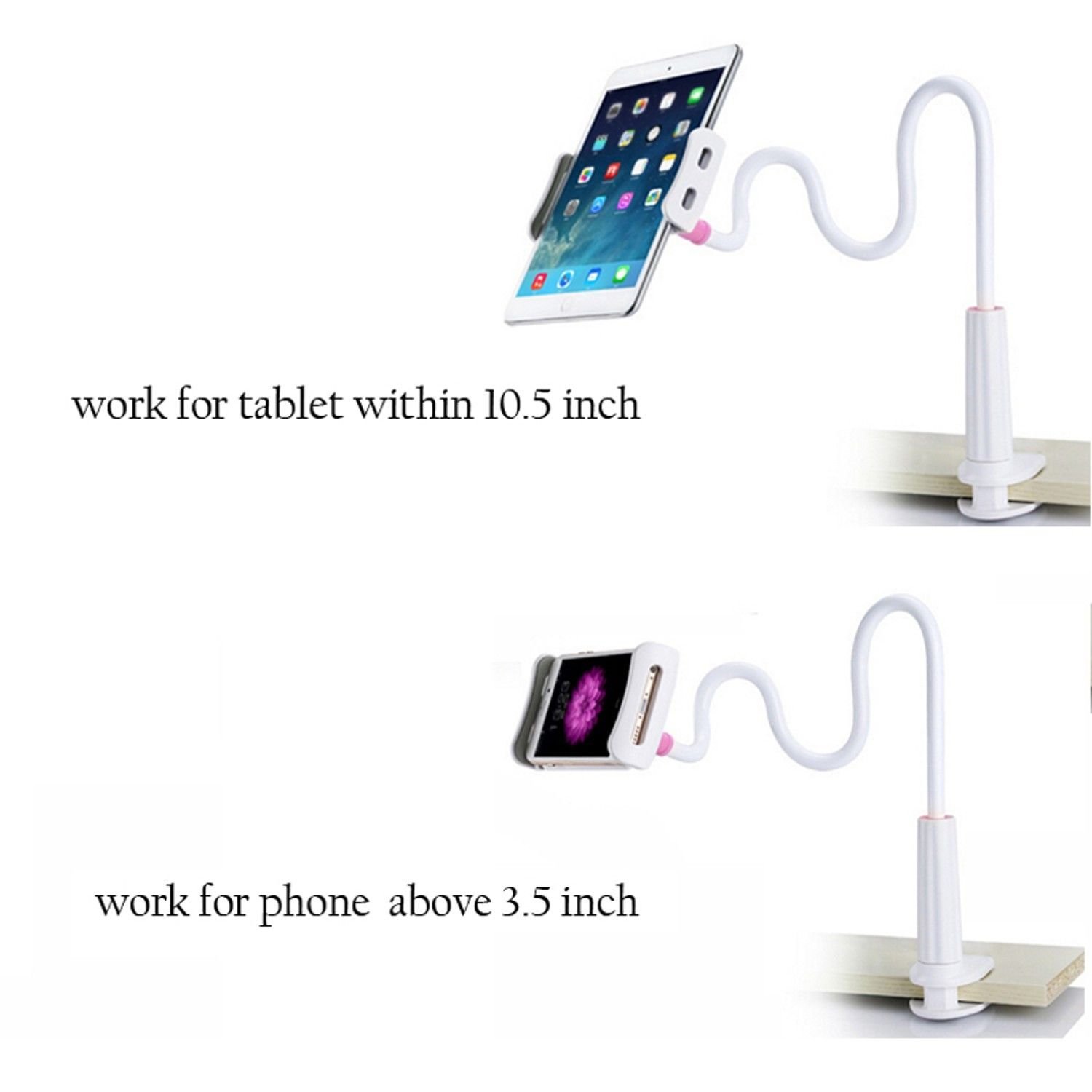 Flexible Desktop Phone Tablet Stand Holder For iPad Mini Air Samsung ...