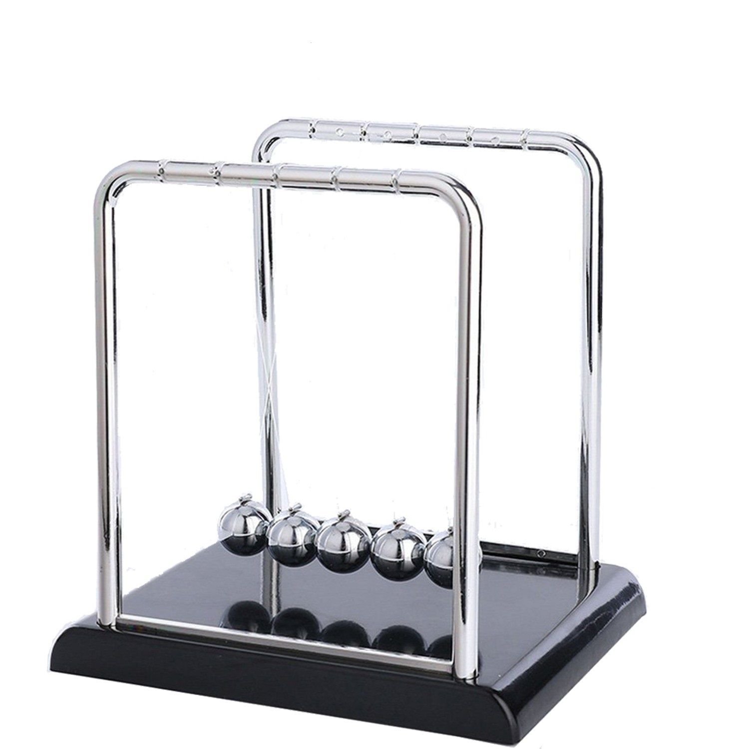 Newton's Cradle Art in Motion Balance Balls Physics Pendulum Science ...