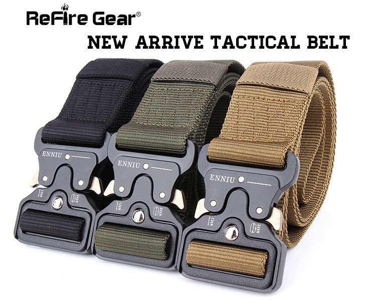 SWAT Military Equipment Knock Off Army Belt Men's Heavy Duty US Soldier