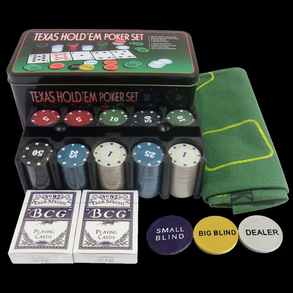 Bargaining Poker chips set 200pcs Poker chips amp Poker table blackjack ...