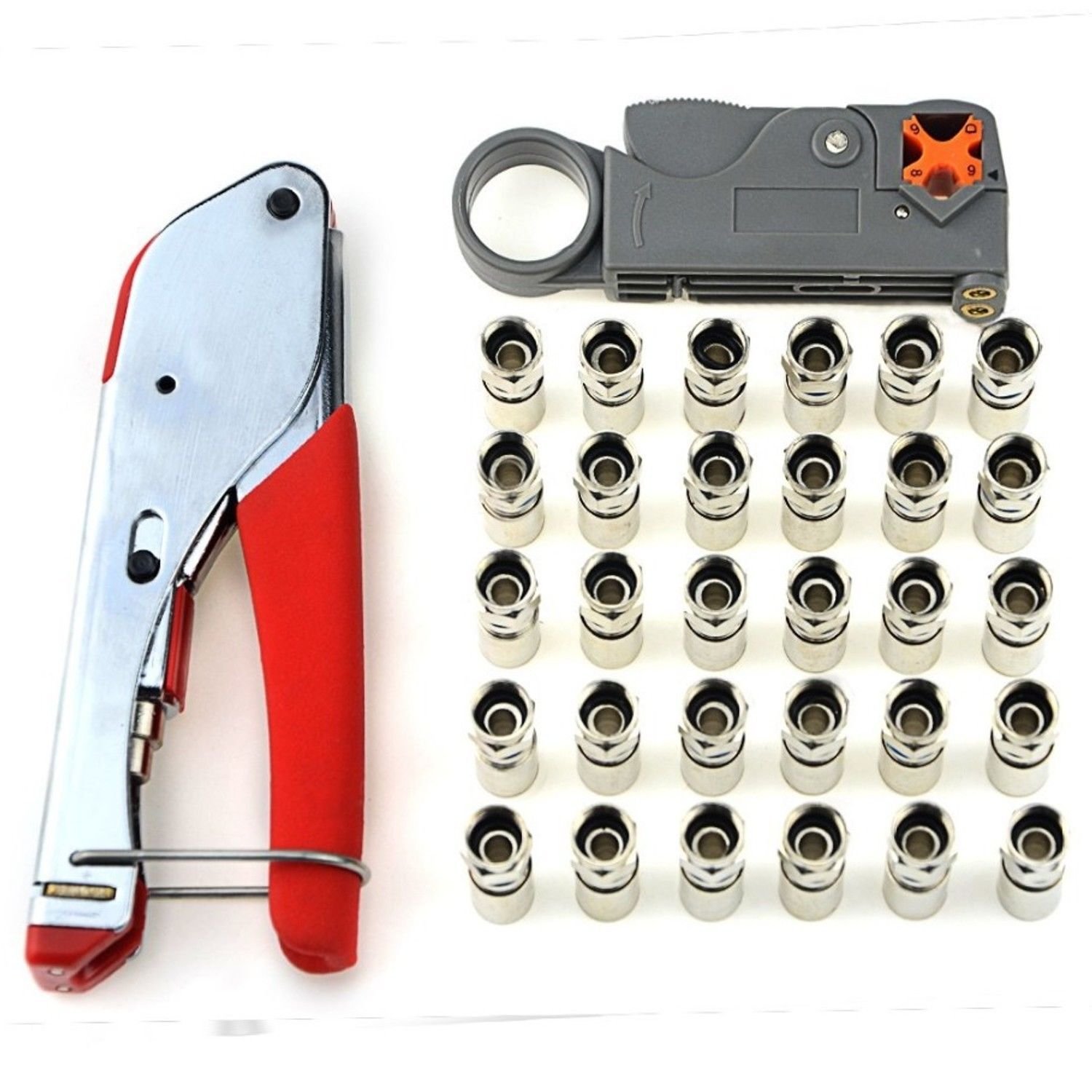 Multitool Wire Stripping Squeezing Pliers Coaxial Cable Cold Press ...