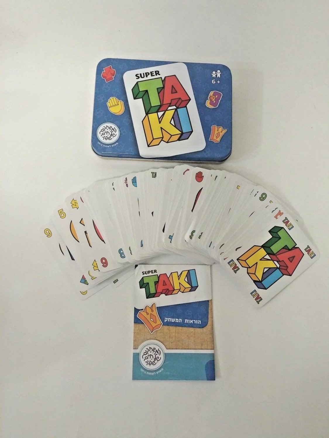 Taki Card Game Original Metal Box Most Popular Israel Game Family Games ...