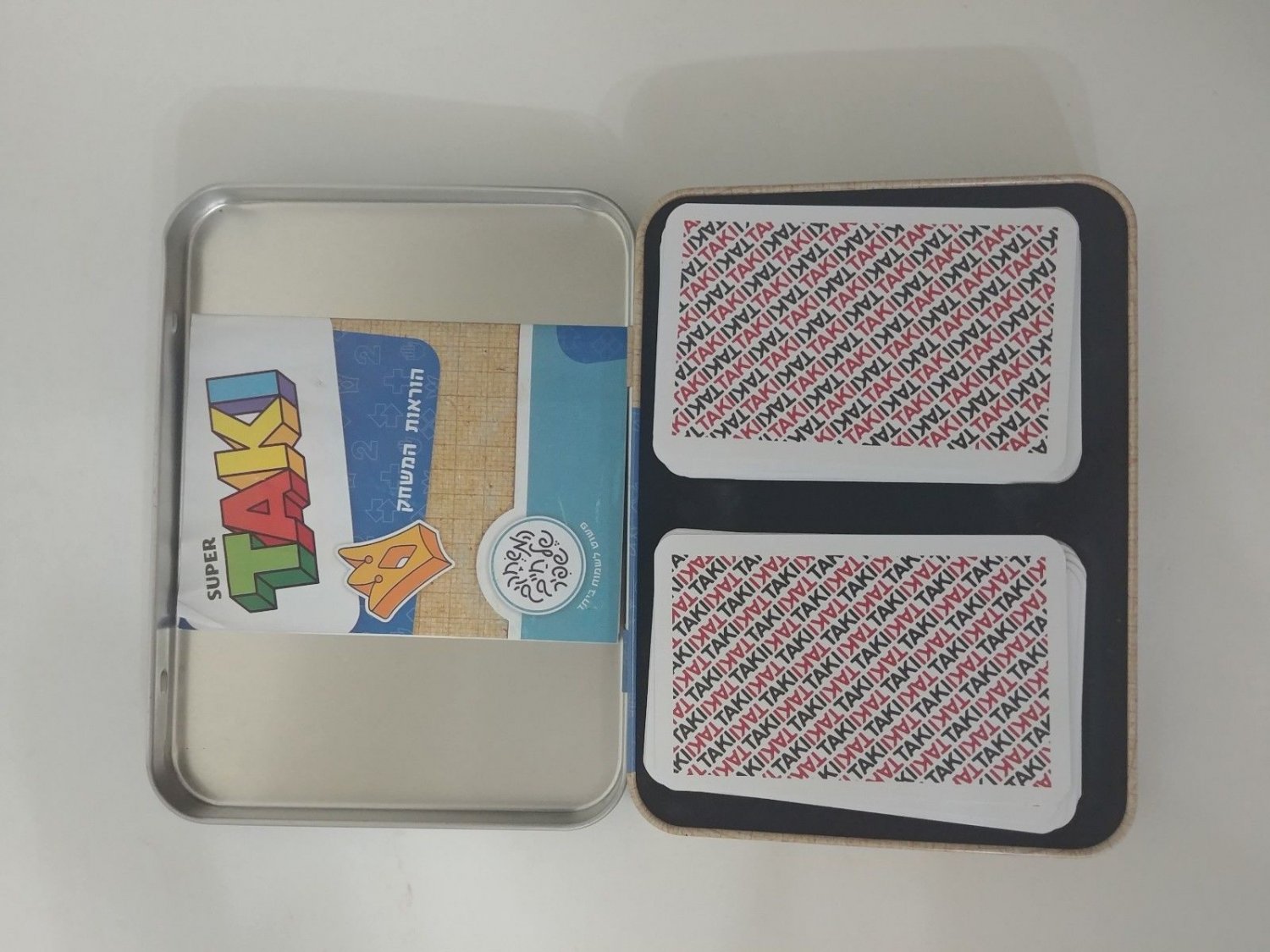 Taki Card Game Original Metal Box Most Popular Israel Game Family Games ...
