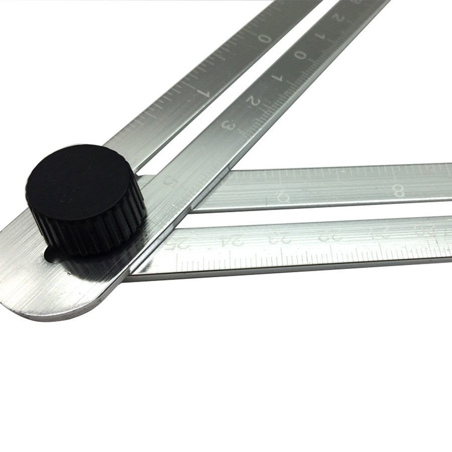 Aluminum Alloy Four-Sided Ruler Measuring Instrument Template Angle ...