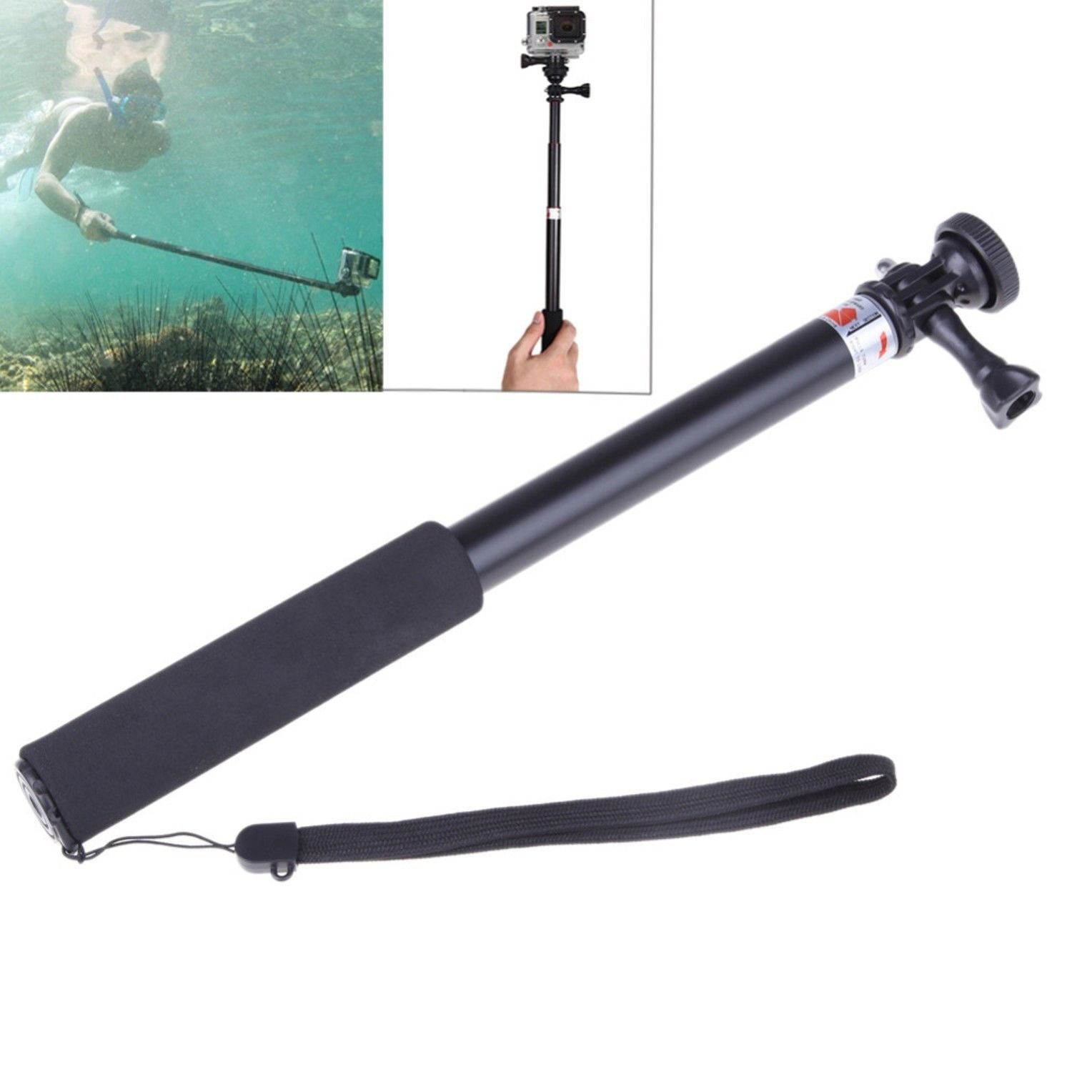 Waterproof Monopod Tripod Telescoping Extendable Pole Handheld Camera ...