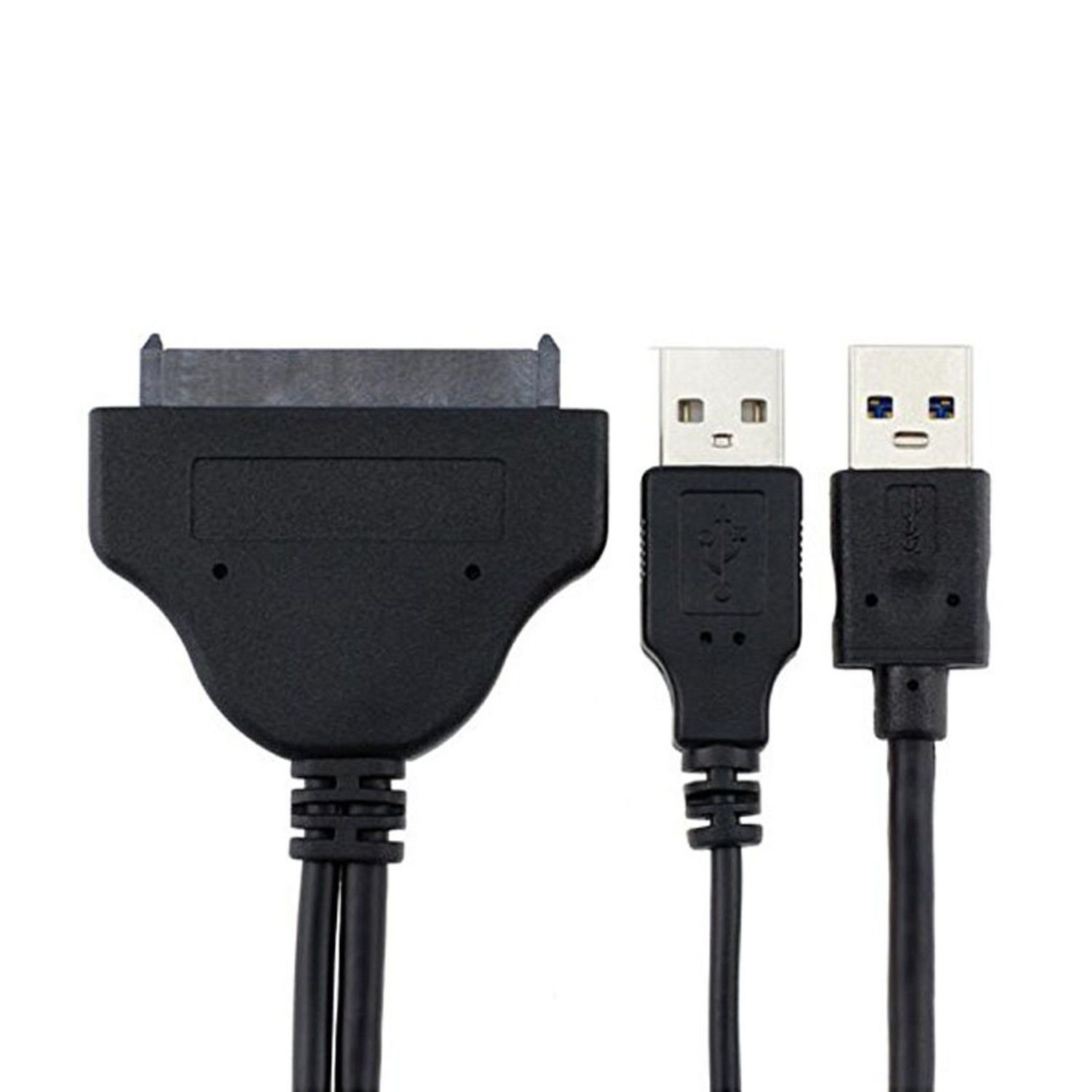 USB3.0+2.0 to SATA 22Pin Cable Adapter for 2.5" inch HDD Hard Drive