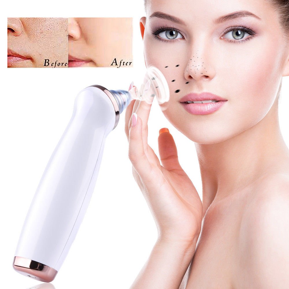 Face Clean Pore Blackhead Vacuum Suction Removal Wrinkle Acne Skin Care ...