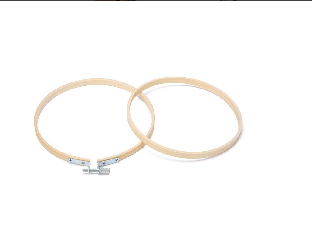 5pcs Embroidery Hoops Round Bamboo Cross Stitch Hoop Ring Quilting ...