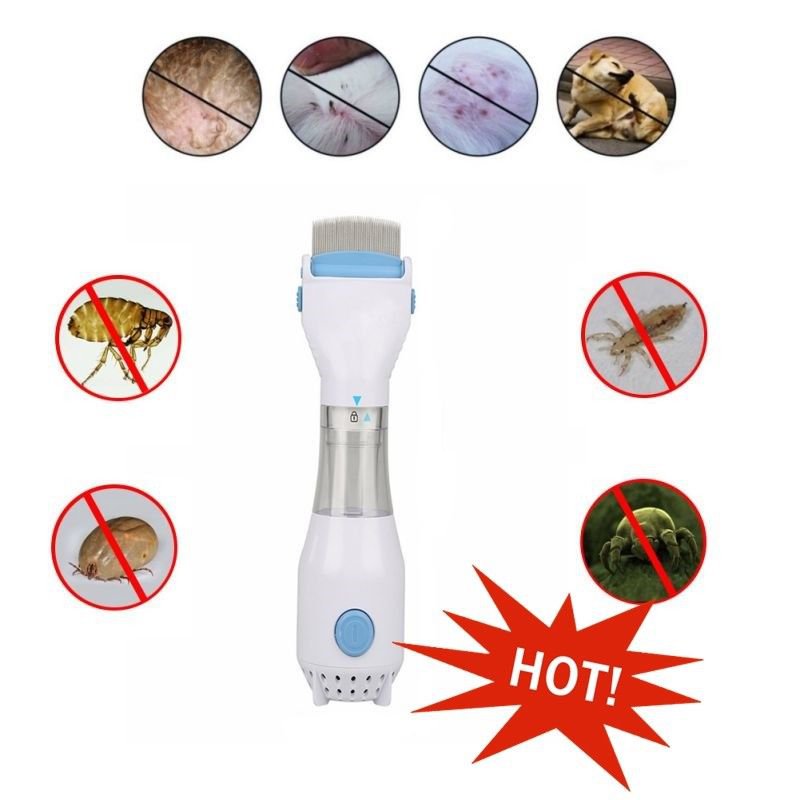 Head Lice Vacuum Lice comb Electric - Free Shipping