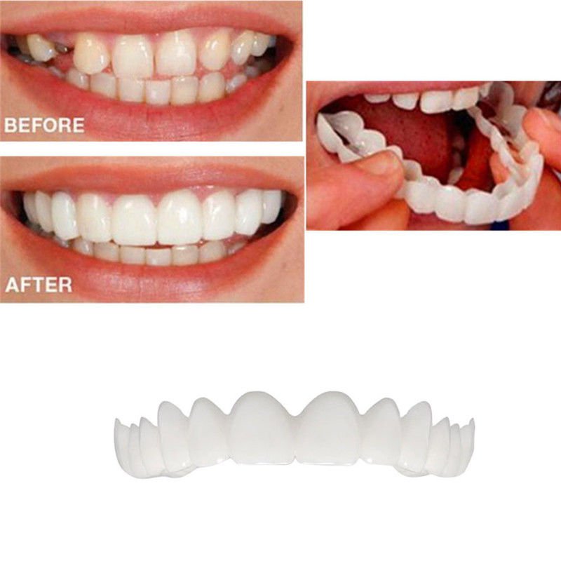 Snap On Instant Smile Perfect Smile Comfort Fit Flex Teeth Fits veneers ...