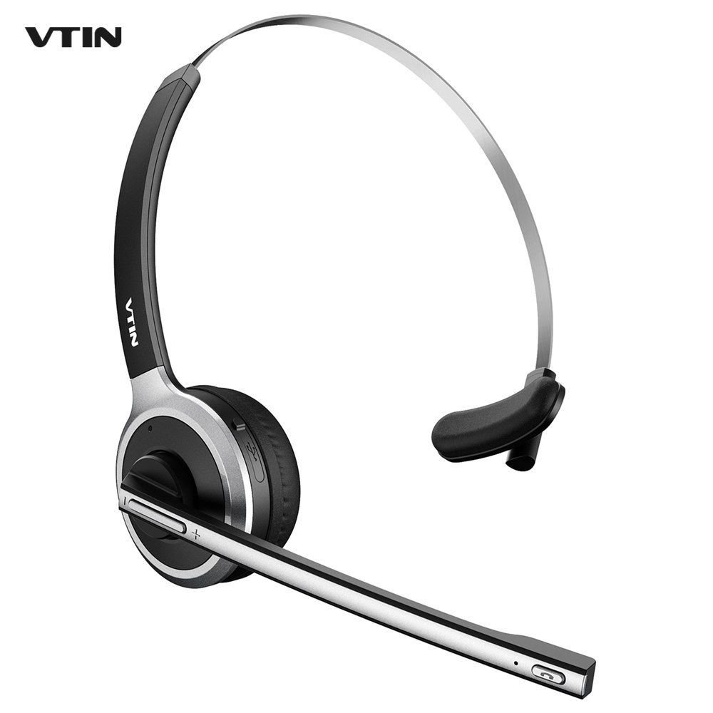 Wireless Black Headset Truck Driver Noise Cancelling Bluetooth ...
