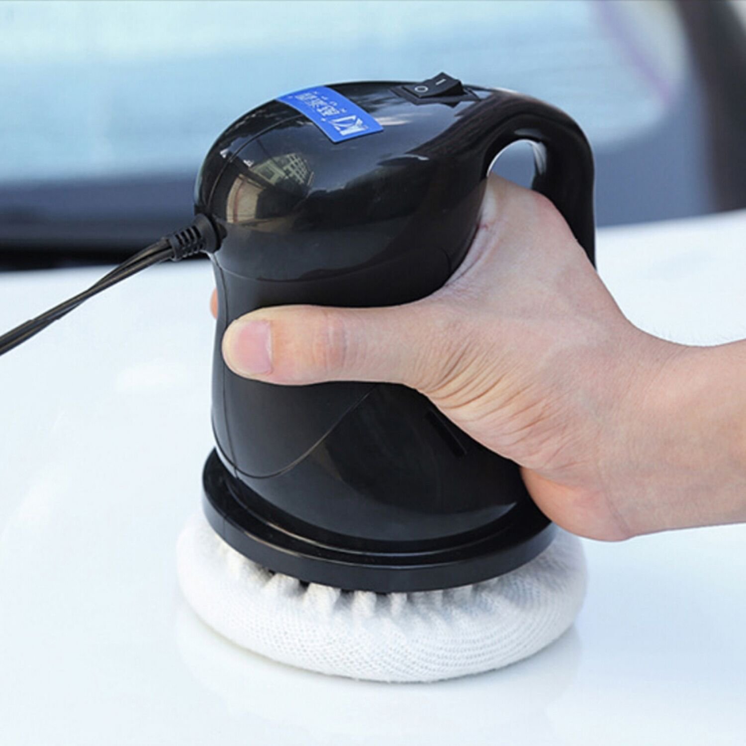 Mini Waxing Electric Car Polishing Machine Gloss Car Paint Care Repair ...