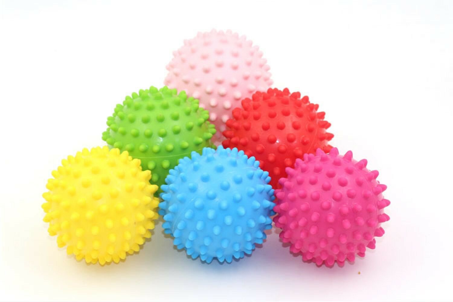 7.5cm Touch Hand Ball Toys Hard Spiky Initial Training Grasping Ball ...