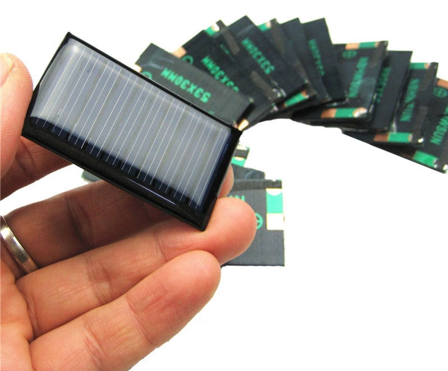 Micro Mini Small Power Solar Cells Panel 10Pcs/Lot 5V 30mA 53X30mm For ...