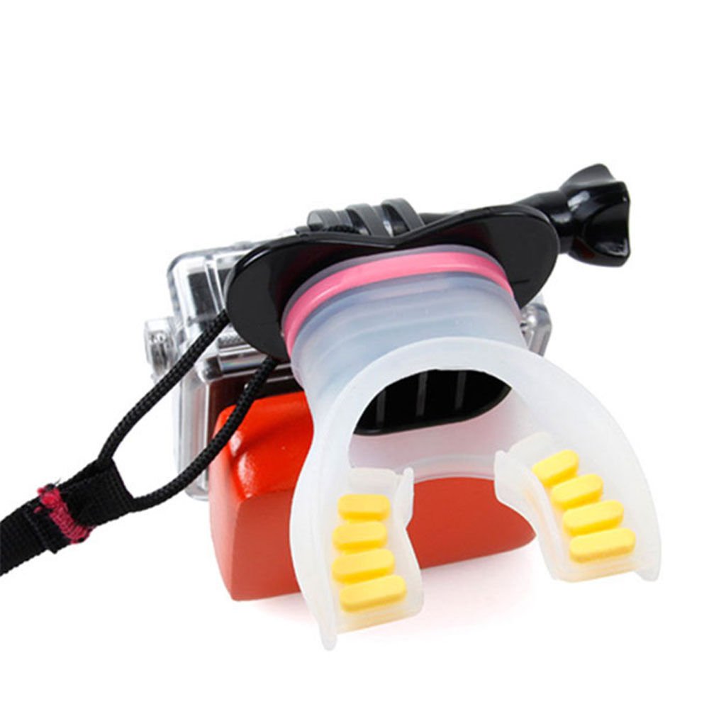 For GoPro Surf Mouth Mount Dummy Bite Surfing Diving Accessories Set ...