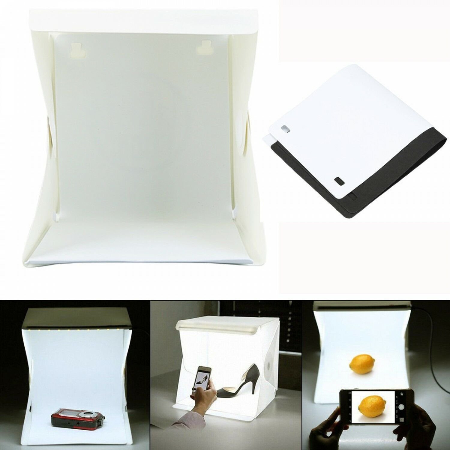 Creative LED Light Room Photo Studio Photography Lighting Tent Kit ...
