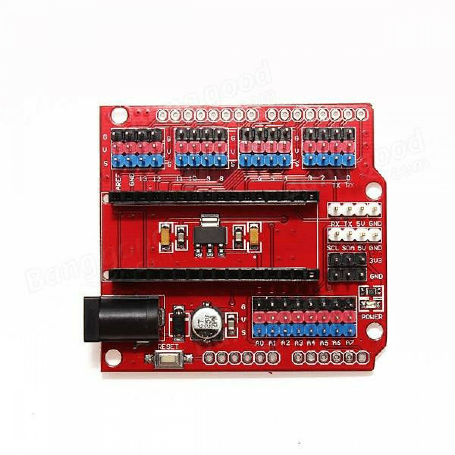 For Funduino Nano Expansion Board + ATmega328P Nano V3 Improved Version without