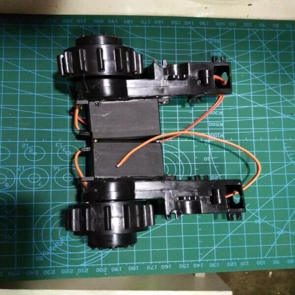 HuiNa Upgrade Professional Metal Driving Wheel for RC Excavator