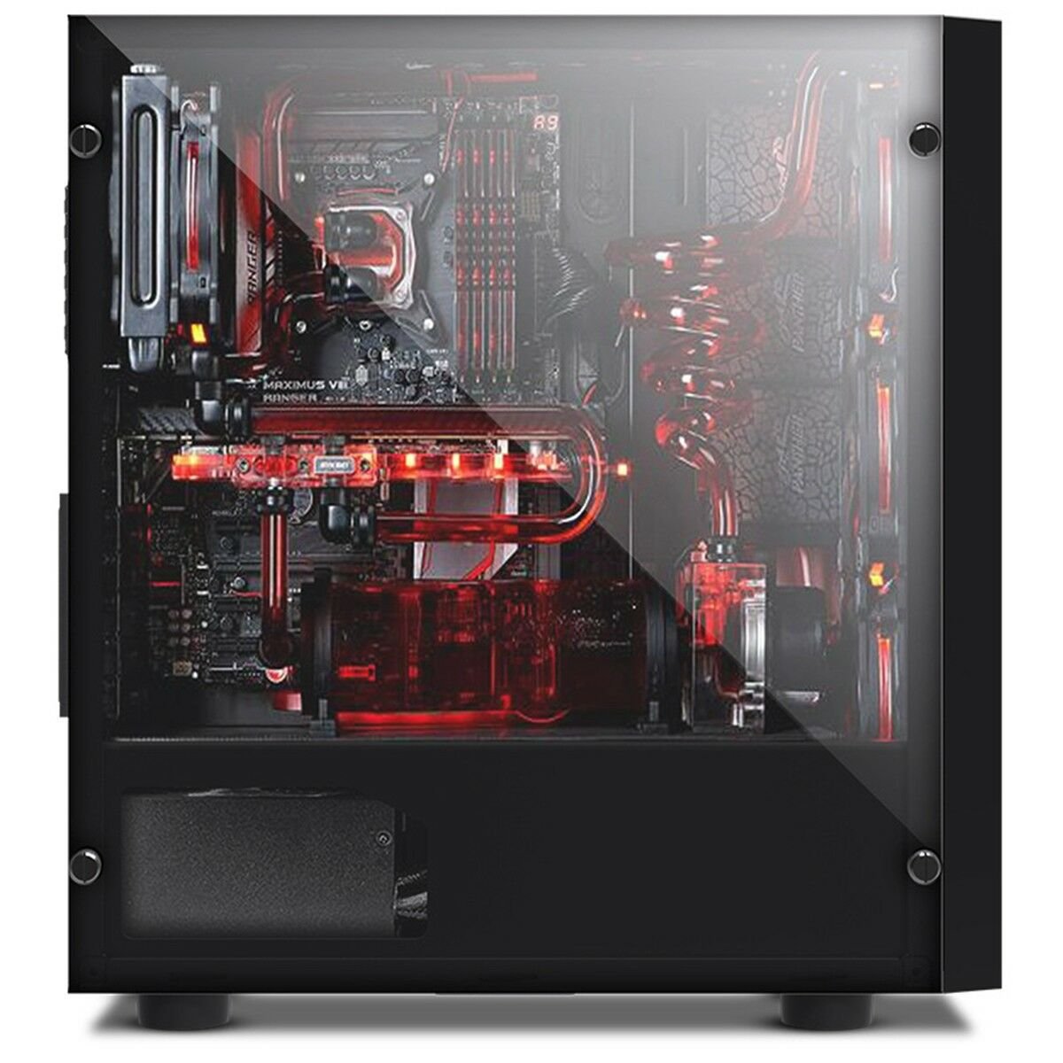 V3 Micro ATX Computer PC Gaming Case For M-ATX Mini ITX motherboards