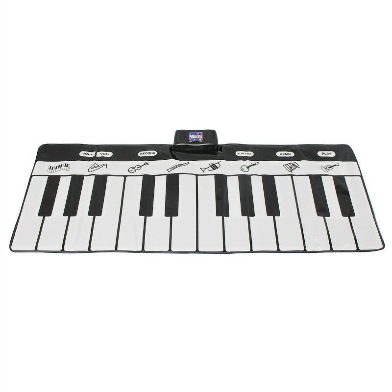 24 Keys Piano Music Keyboard Mat Playmat Dance Musical Toys- Age 12 ...